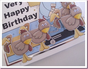 It's All Fiddle Fart: Birthday Cards With Chickens On Them!